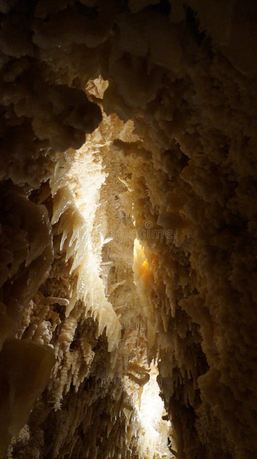 Scenery from the Inside of a Cave Stock Photo - Image of cave, geology ...