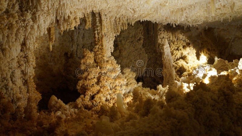 Scenery from the Inside of a Cave Stock Image - Image of dark ...