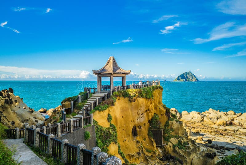 Heping Island Park in Keelung Stock Image - Image of coast, scenery ...