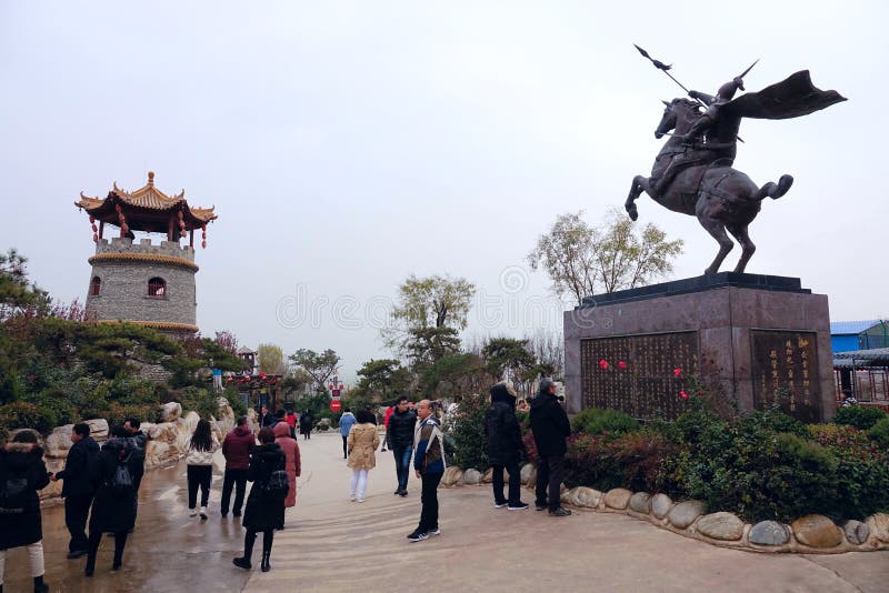 Mawei Post Station editorial photography. Image of visitors - 135362642