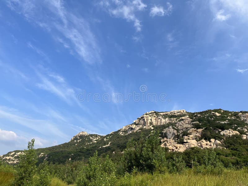Scenery with Mountains and Clouds Stock Image - Image of cloudswhite ...