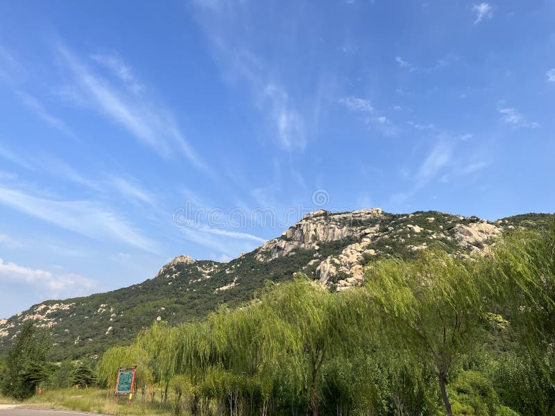 Scenery with Mountains and Clouds Stock Photo - Image of cloudswhite ...