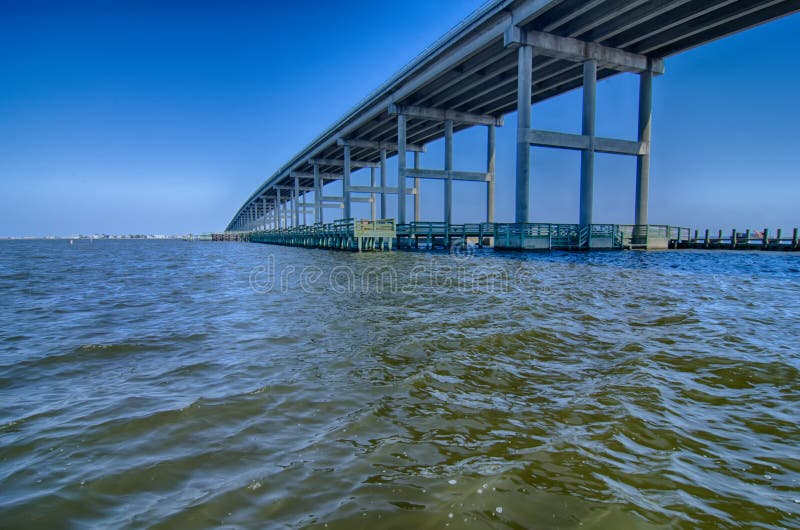 Scenery Near Roanoke Sound Bridge Stock Image - Image of scenery, ocean ...