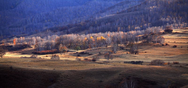 Scenery of Northern China stock image. Image of rivier - 27773187