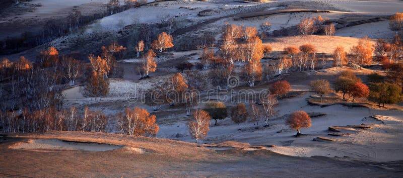 Scenery of Northern China stock photo. Image of hills - 27777894