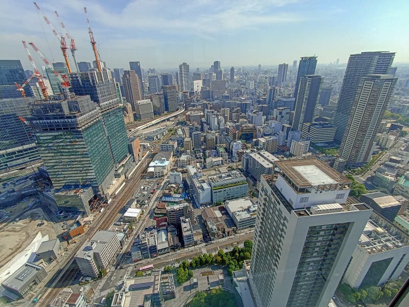 Umeda Sky Building, Osaka stock photo. Image of panoramic - 300525596