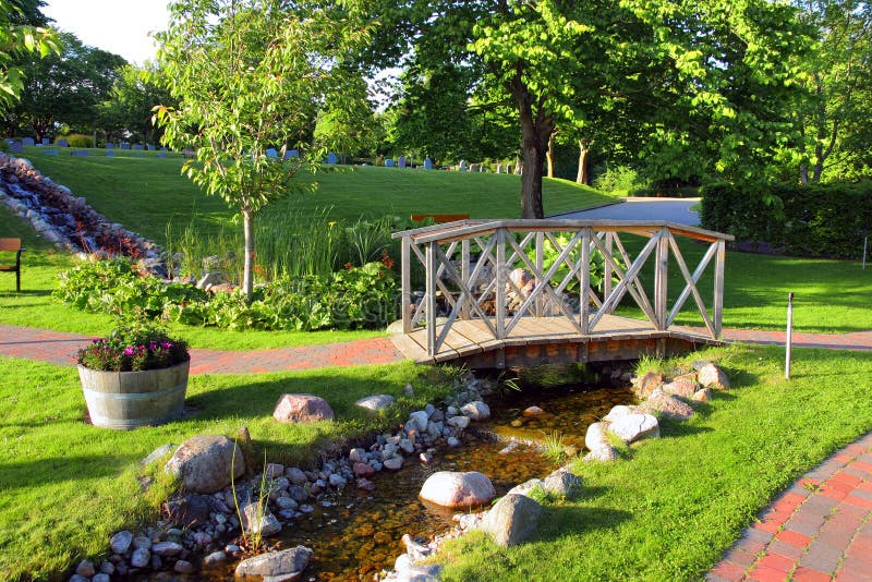 A scenery in park stock image. Image of leaf, magnificent - 9997889