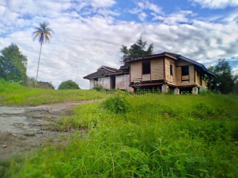 Scenery Photo of Old House in a Village Stock Photo - Image of pasture ...