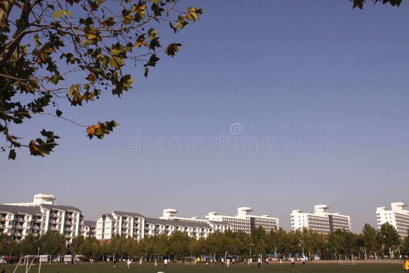 Scenery of Tsinghua University. Stock Image - Image of asia, culture ...