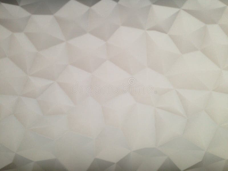 The Scenery on the Wall in the Form of a Prism Drywall. Stock Photo ...