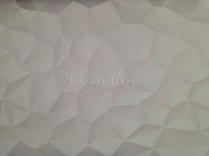 The Scenery on the Wall in the Form of a Prism Drywall. Stock Photo ...