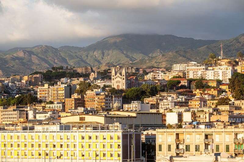 Scenes Around Messina Italy Stock Photo - Image of leisure, cultural ...