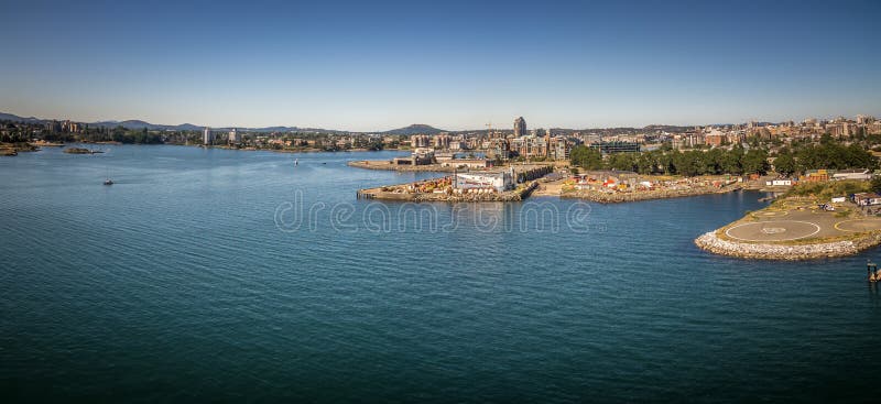 Scenes Around Ogden Point Cruise Ship Terminal in Victoria BC.Canada ...