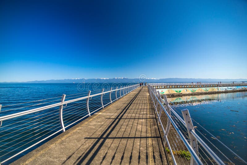 Scenes Around Ogden Point Cruise Ship Terminal in Victoria BC.Canada ...