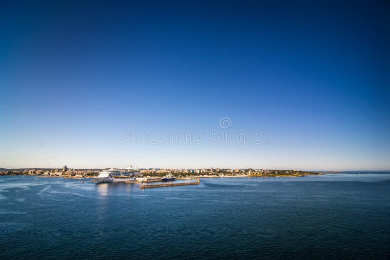 Scenes Around Ogden Point Cruise Ship Terminal in Victoria BC.Canada ...