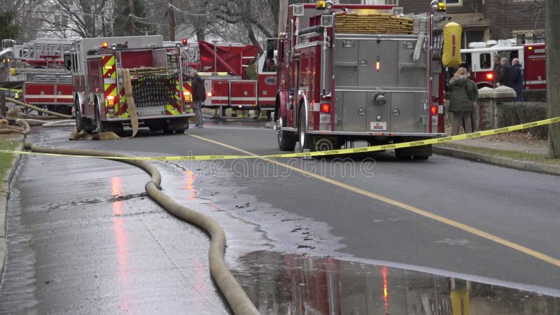 Scenes from a House Fire (9 of 12) Stock Footage - Video of flames ...