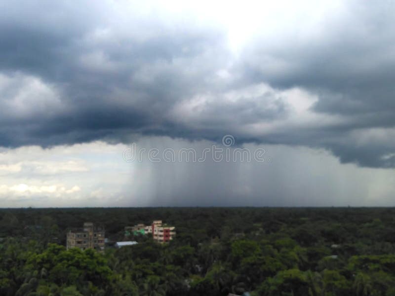Scenes from the Moment the Rain Comes Stock Photo - Image of scenes ...
