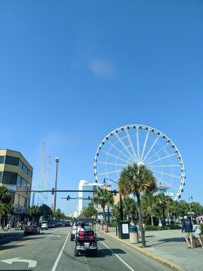 Scenes at Myrtle Beach South Carolina Editorial Photography - Image of ...