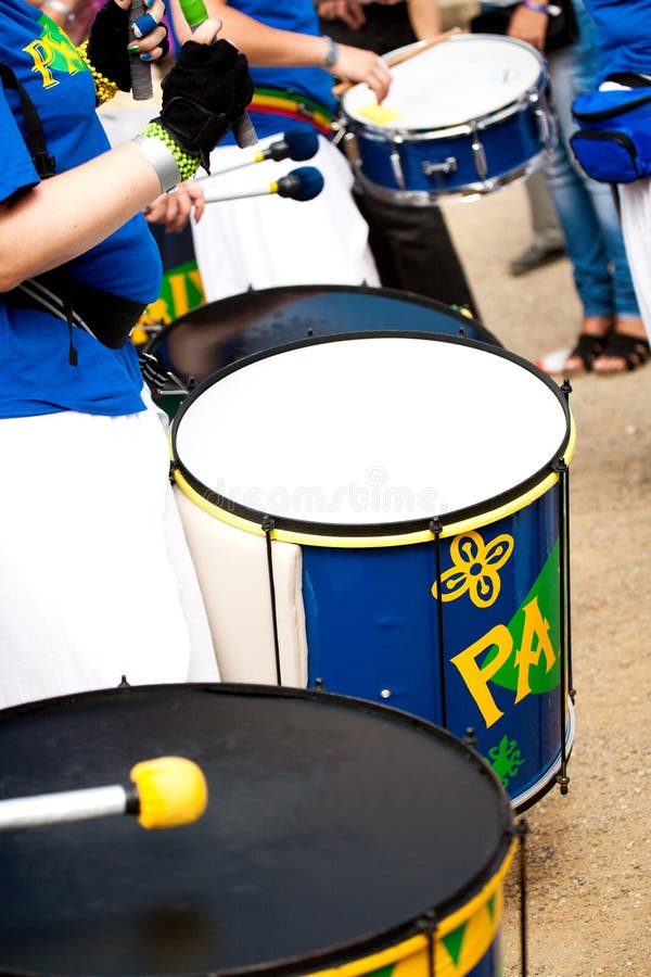 Samba drums 7 stock photo. Image of event, drum, brazilian - 6042518