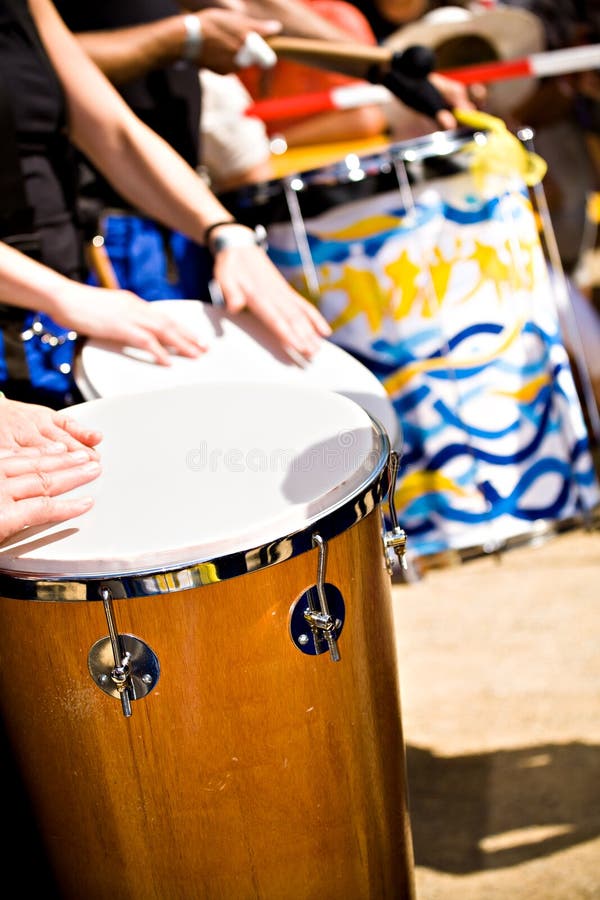 Samba drums 7 stock photo. Image of event, drum, brazilian - 6042518