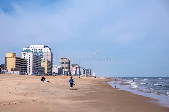 Scenes at Virginia Beach Virginia during Day Stock Image - Image of ...