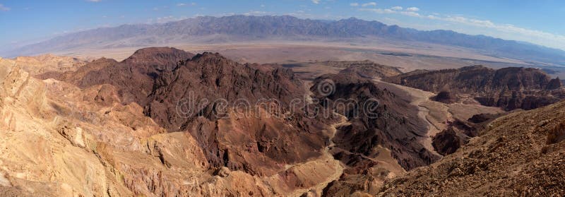 Scenic Aerial View in Eilat Mountains. Stock Photo - Image of outdoors ...