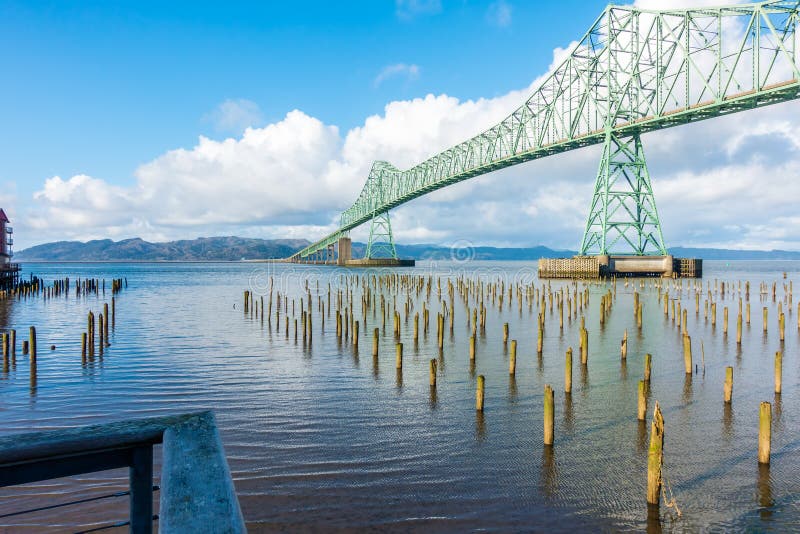 Scenic Astoria Bridge 8 stock photo. Image of span, outdoors - 175537986