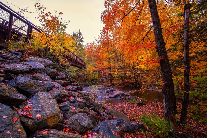 Scenic Autumnal View of the Catskills Stock Photo - Image of scenic ...