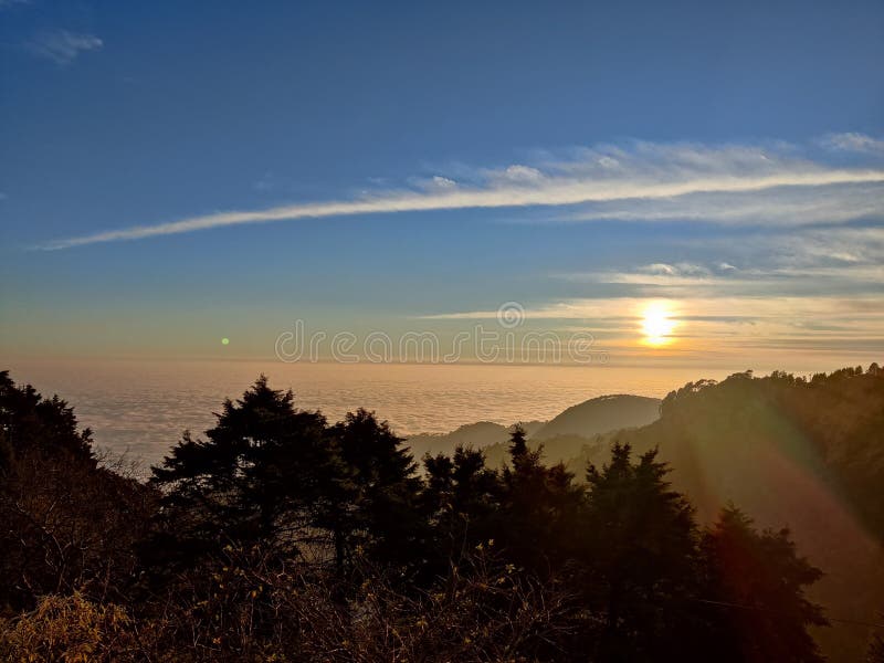 Scenic beauty sunset stock photo. Image of beauty, sunset - 257245344