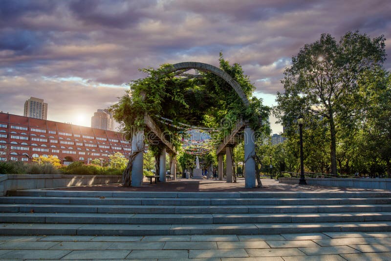 Scenic Boston Harbor and City Views Stock Image - Image of tourist ...