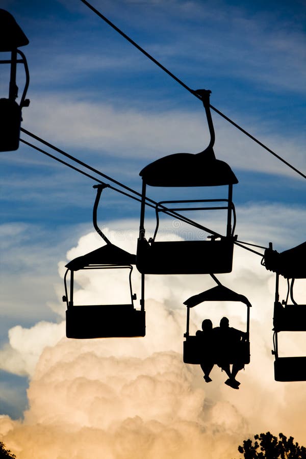 Scenic Chair lift stock image. Image of scenic, view, chairlift - 9253547