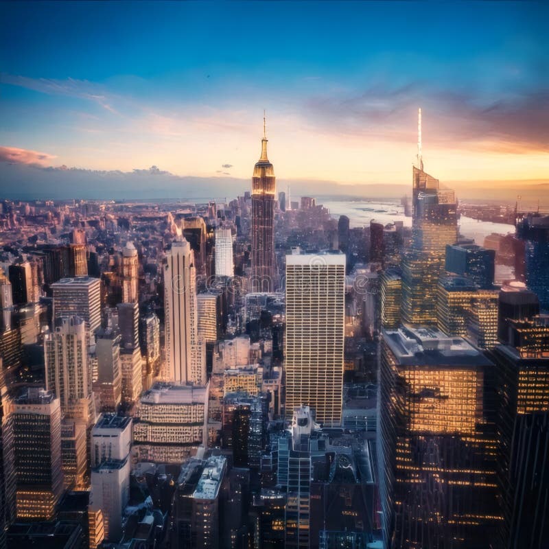 A Scenic Cityscape Showing Sharp Architectural Details of Modern ...