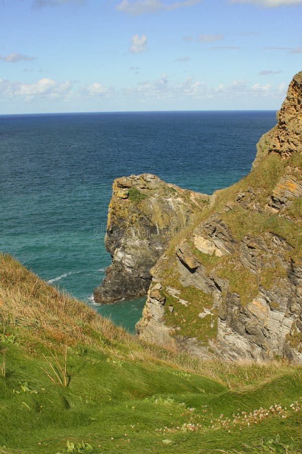 Scenic clifftop view stock image. Image of concept, current - 38154027