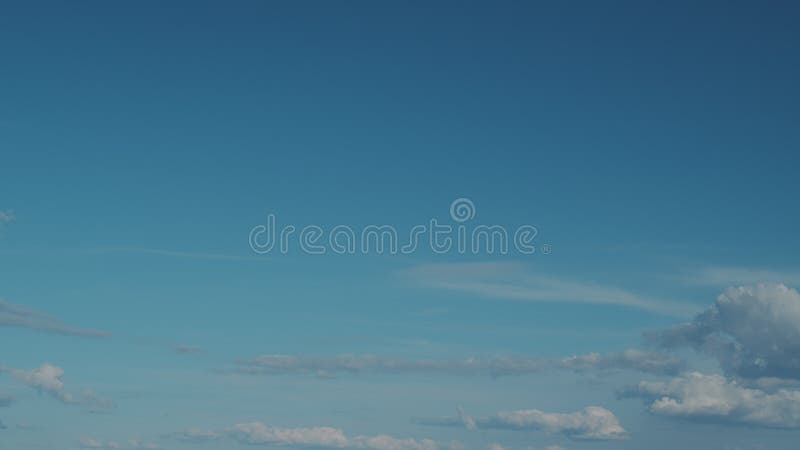 Scenic Cloudy Sky with Different Types of Clouds. Different Layers of ...