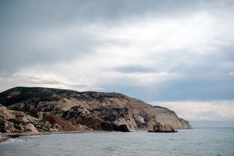 Scenic Coastal Cliffs and Calm Sea Stock Photo - Image of dramatic ...