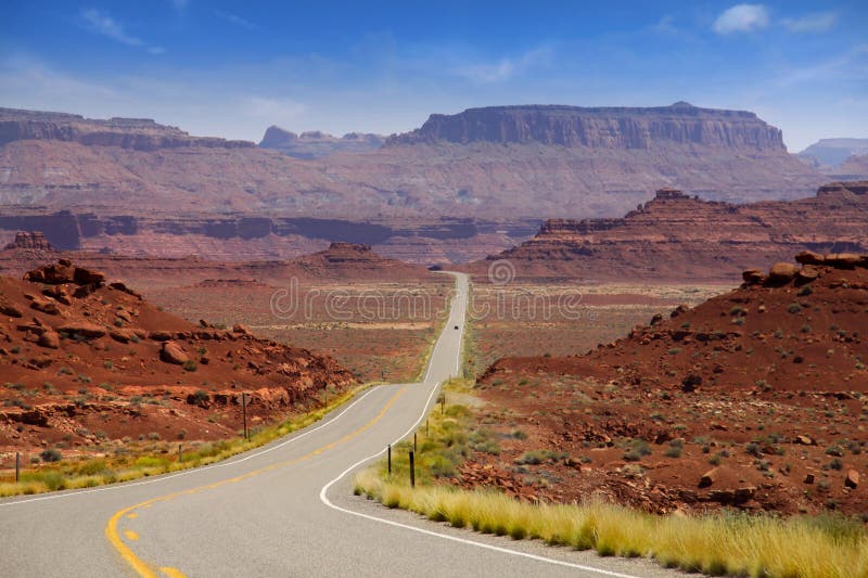 Scenic desert drive stock image. Image of land, park - 13042889