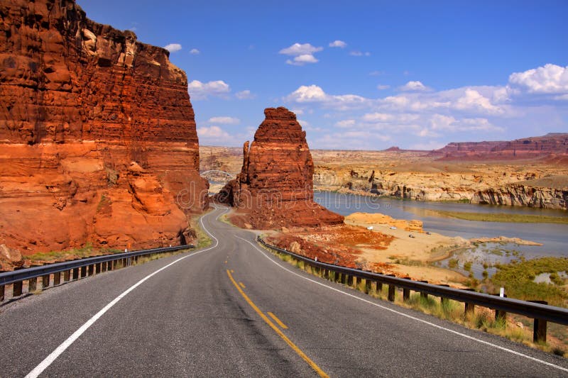 Scenic desert drive stock image. Image of dramatic, destinations - 13144143