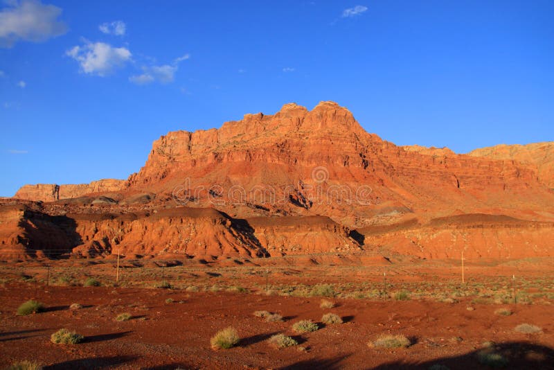 Scenic desert landscape stock photo. Image of mesa, scene - 25442368