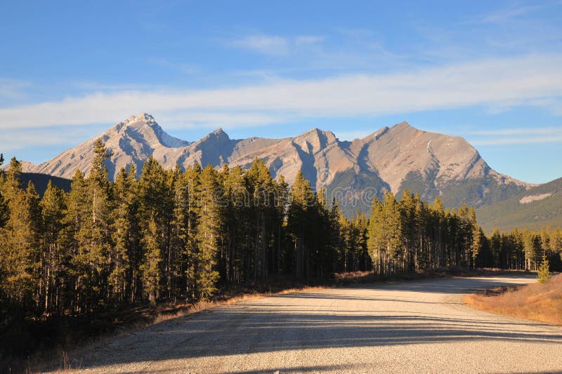 Scenic drive stock image. Image of drive, canadian, hill - 7282417