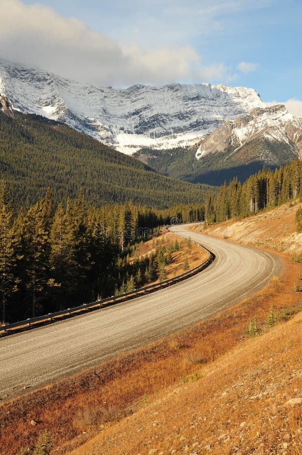 Scenic drive stock image. Image of beautiful, canadian - 7374677