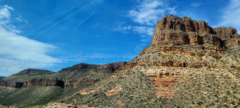 Scenic drive in Nevada stock photo. Image of plateau - 313557508