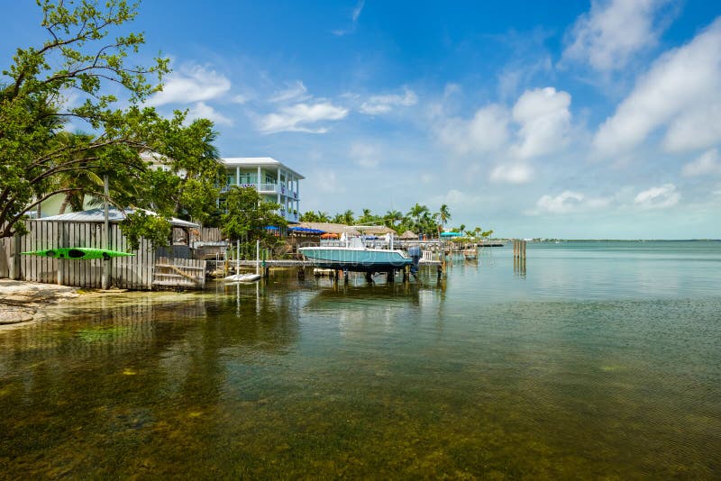 Scenic Florida Keys stock image. Image of dock, mexico - 117910167