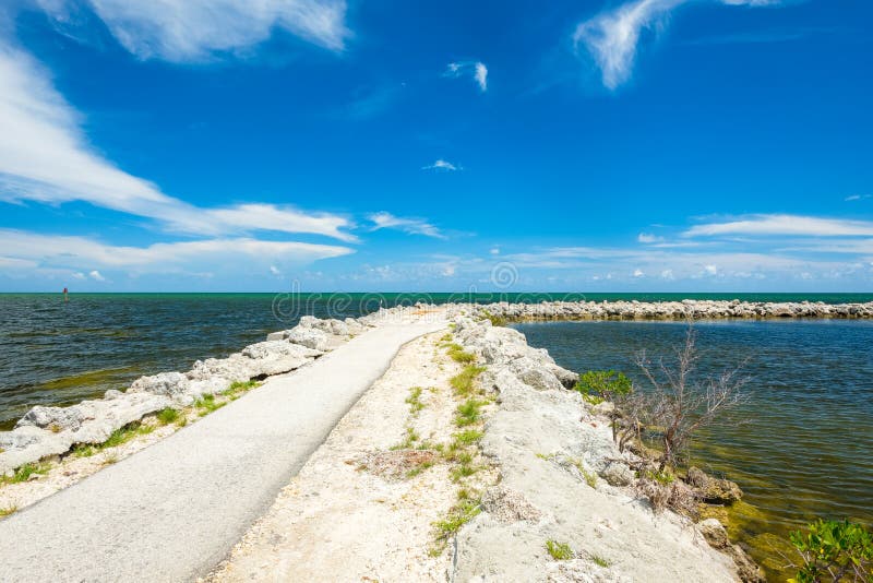 Scenic Florida Keys stock photo. Image of outdoors, ocean - 124212574