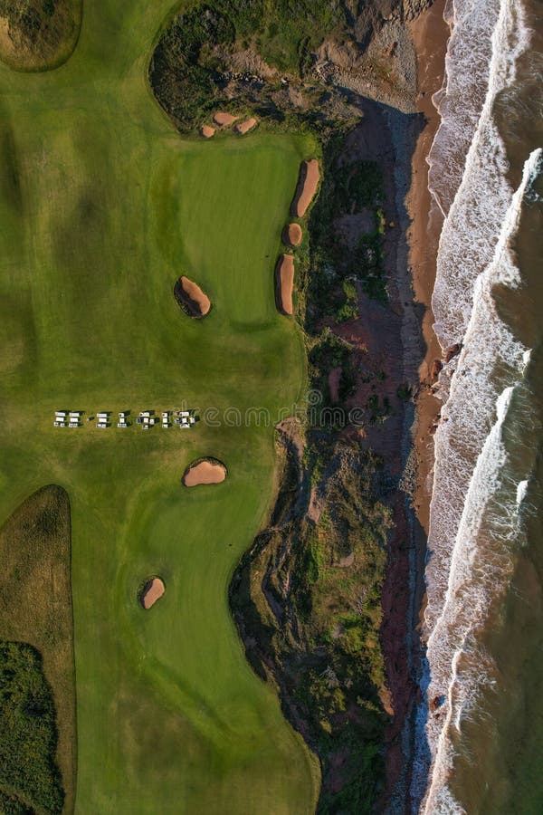 Scenic Golf Course Located in a Tranquil Setting with a Large Body of ...