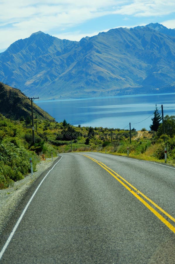 A scenic highway stock photo. Image of freedom, cloud - 4770518