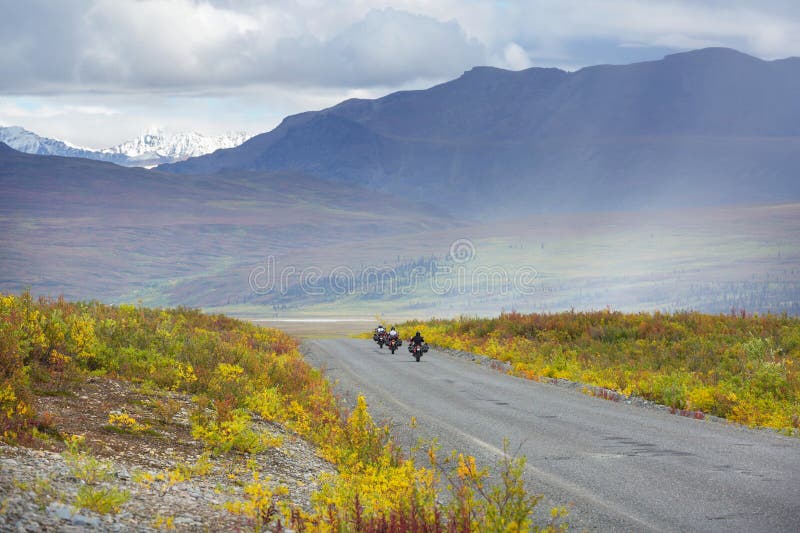 Road in Alaska stock photo. Image of roadtrip, alaskan - 281484130