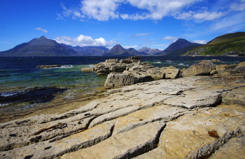 Scenic isle of skye stock photo. Image of landscape, natural - 8430570