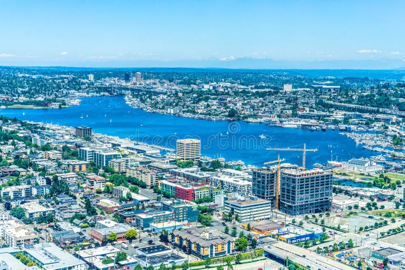 Scenic Lake Union 2 stock photo. Image of lake, pacific - 224114462