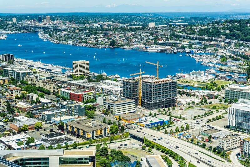 Scenic Lake Union 3 editorial photography. Image of travel - 224827797