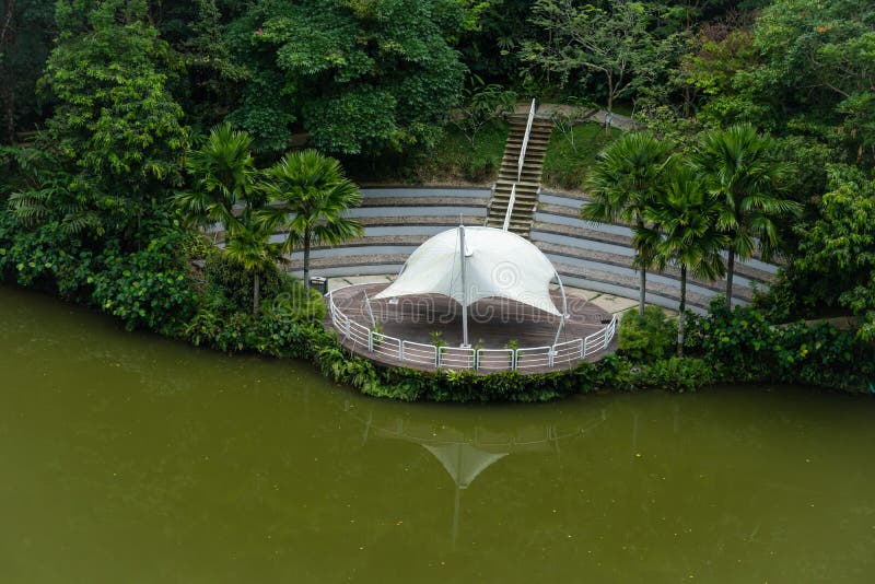 Scenic Lake View at Tambun, Perak Stock Image - Image of outdoor ...